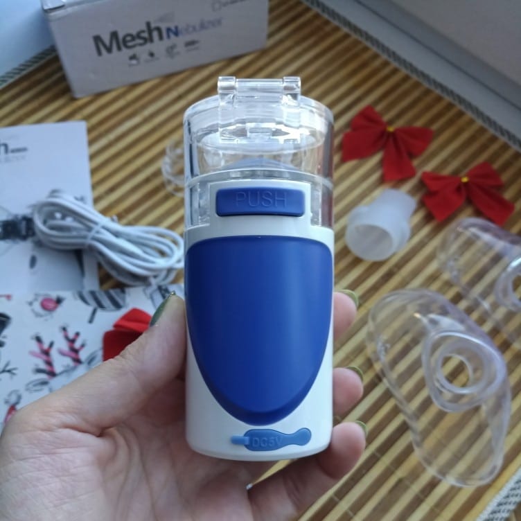 Portable Mini Mesh Nebulizer Inhaler For Adult and Children Handheld ...